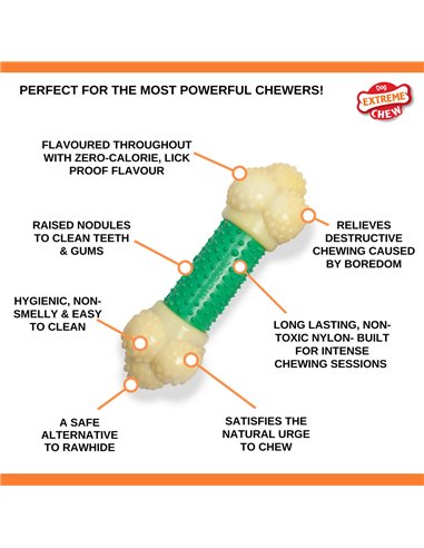 EXTREME CHEW DOUBLE ACTION Taglia/Capacità M Misura 18x6 cm Pezzi per ...