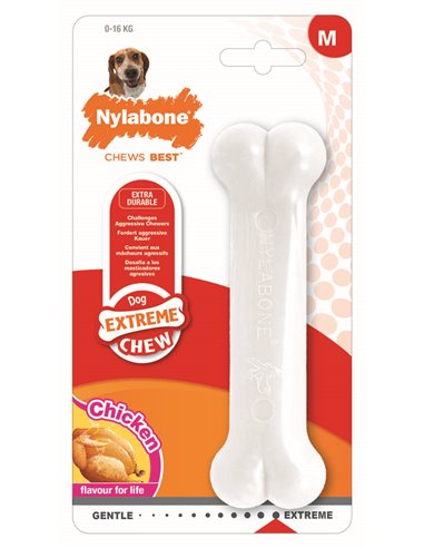 EXTREME CHEW POLLO Taglia/Capacità M Misura 14x5 cm Pezzi per box BOX 12 PZ