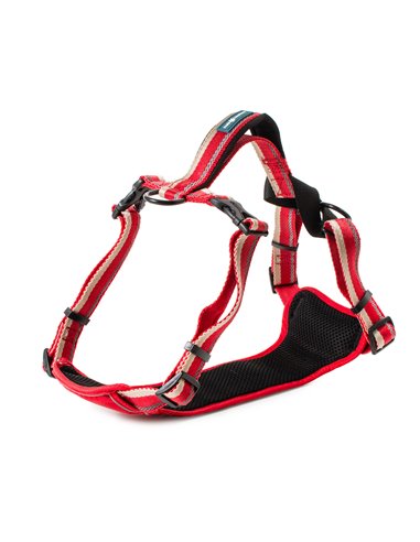 PETTORINA SECUR FIT TRIPLO AGGANCIO NYLON DELUXE REFLECT Misura 15 mm x ...